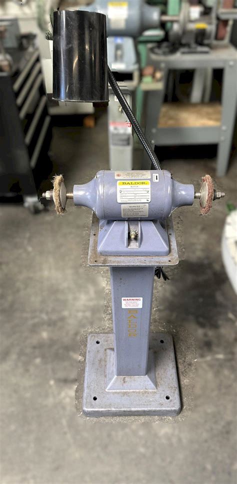 Baldor Usa 111 1 3 Hp 3600 Rpm 115v Heavy Duty Buffer 7″ With Stand