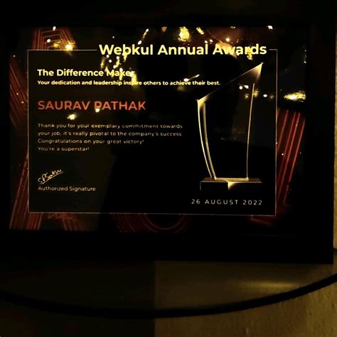 Saurav Pathak On Linkedin Webkulday 12anniversary Differencemakers Successstory