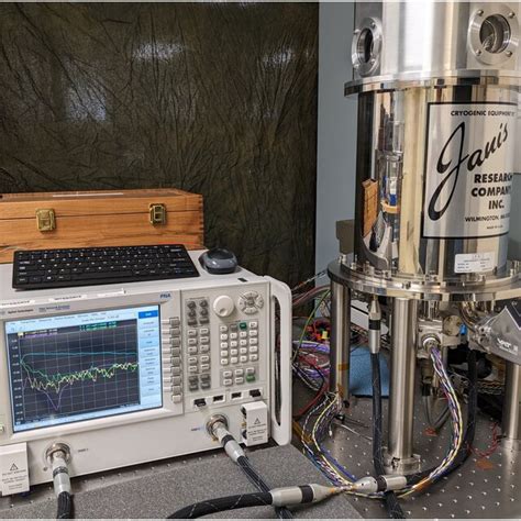 A Photo Of The Cryogenic Measurement Setup Used For Testing Prototype
