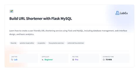 Build A Simple Url Shortener With Flask And Mysql Labex