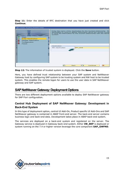 Sap Fiori Tutorial Pdf Computer Software And Applications Computing