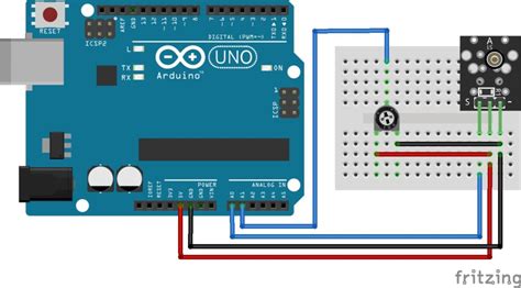 Shock Sensor Module With Arduino Meganano