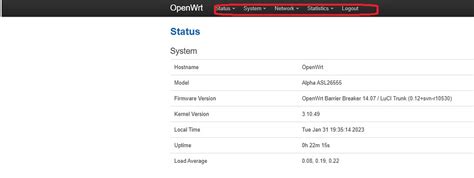 Services Does Not Appear Installing And Using OpenWrt OpenWrt Forum