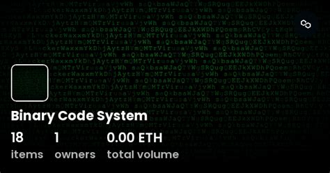 Binary Code System Collection Opensea