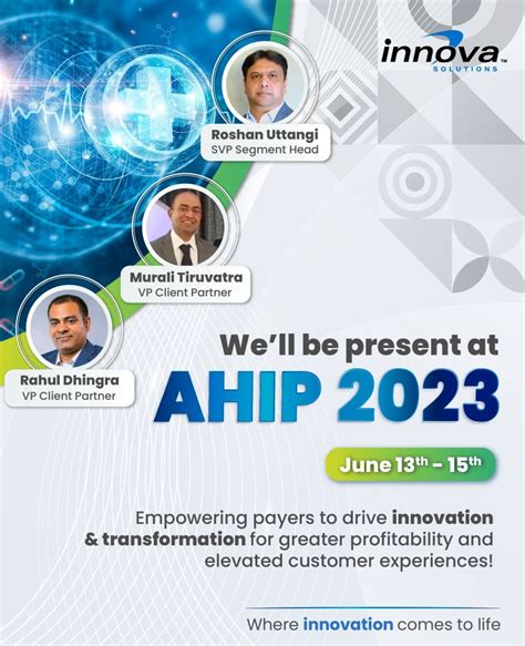Innovasolutions Ahip2023 Murali Tp