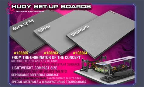 HUDY ULTIMATE PROFESSIONAL R C PRODUCTS