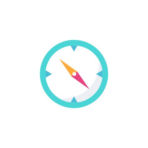 Free Flat Compass Icon Template To Edit Online