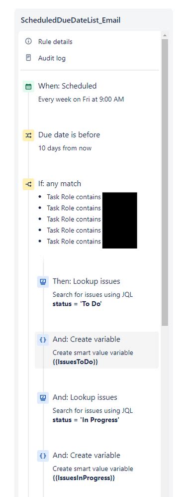 Automation For Jira Emails Sending After Lookup