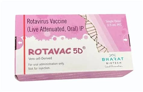 Rotavac 5d Rotavirus Vaccine 0 5 Ml At ₹ 897 Piece In Surat Id 2854263068655