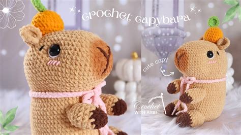 Capybara Crochet Part 1 🇺🇲🇪🇦 Sub Free Amigurumi Pattern And Tutorial