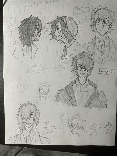 Dsmp Doodles From While I Was Doing Homework R Dreamsmp
