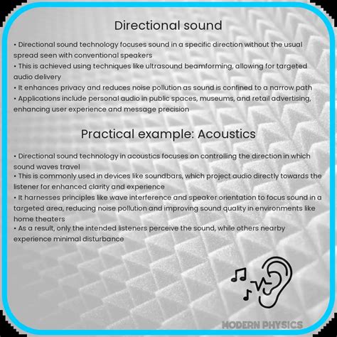 Directional Sound Immersive Audio Precision And Tech