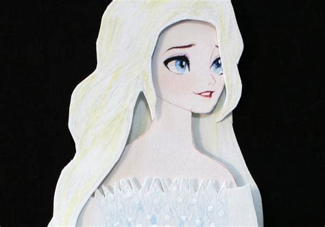 겨울왕국 2 엘사 종이인형 만들기 엘사 종이인형드레스 그리기 네이버 블로그