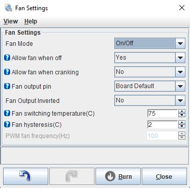 Thermo Fan Speeduino Manual