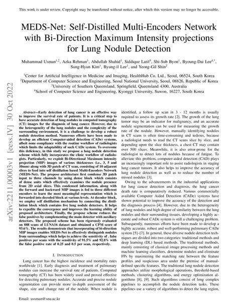 Meds Net Self Distilled Multi Encoders Network With Bi Direction