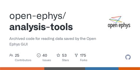 Github Open Ephysanalysis Tools Code For Reading Data Saved By The Open Ephys Gui