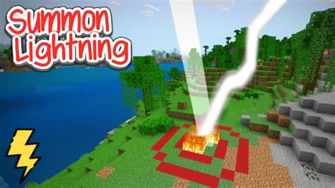 How To Do Lightning Command In Minecraft Javabedrock 121 Youtube