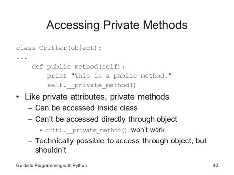 Python Private Method Telegraph