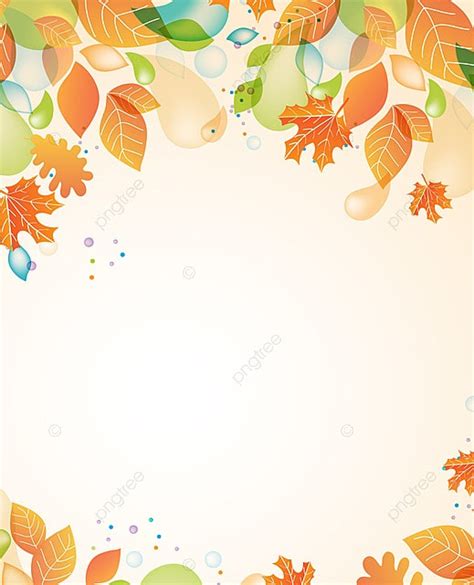 노란색에서 가을 프레임 배경 배경 화면 및 일러스트 무료 다운로드 Pngtree