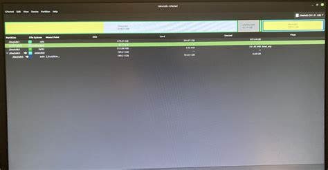 how can i add unallocated space to a hard disk using gparted i am not using a virtual machine