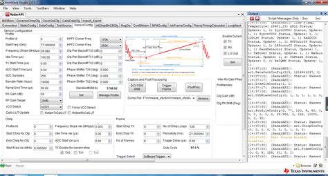 AWR1443BOOST AWR1443 DCA100ECM Parameter Settings When Detect Breathing Sensors Forum