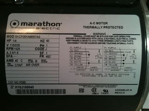 Ge Motor Cw Ccw Wiring Diagram