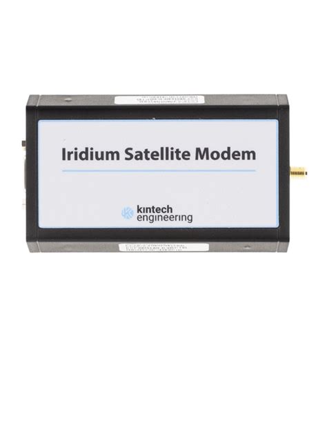 Iridium Satellite Communication Module Kintech Engineering