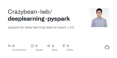 github crazybean lwb deeplearning pyspark pyspark for deep learning
