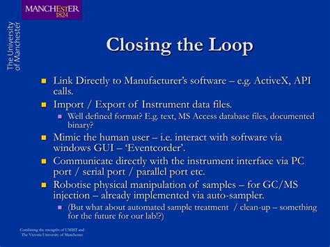 Ppt Closed Loop Automatic Optimisation Of Gcms Parameters Powerpoint
