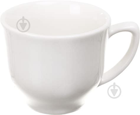 ᐉ Чашка з блюдцем Porser Porselen Pearl 180 мл біла • Краща ціна в Києві Україні • Купити в