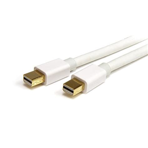 Mini Displayport Cable M White Displayport Cables Startech Com