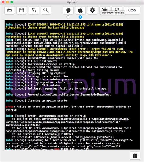 ios can t run appium inspector with ipa file stack overflow
