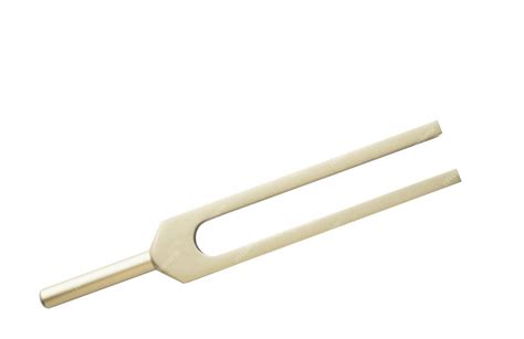 Premium Photo Tuning Fork For Ear Test Of Ent Doctor Or Sound Wave