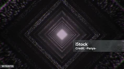 점에서 추상적인 기술 디지털 Led 터널을 통해 여행합니다 빛나는 배경 Led 조명에 대한 스톡 사진 및 기타 이미지 Led 조명 가상현실 개념 Istock