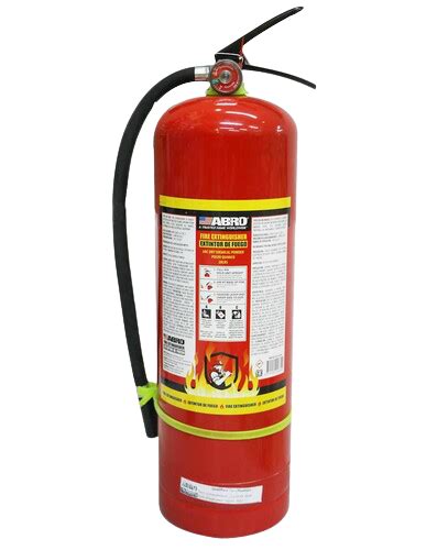 Extinguidor Recargable De 20 Lbs Abro 48882 Fe 939 Elbaratillo