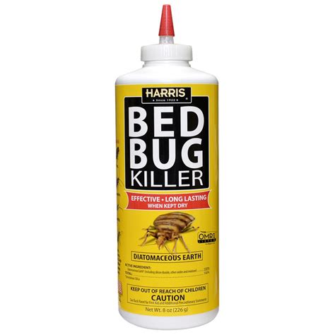 shop harris diatomaceous earth 8 oz bed bug trigger spray at
