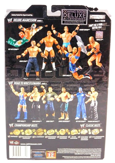 Jakks Pacific Wwe Deluxe Aggression Wrestling Figure Database