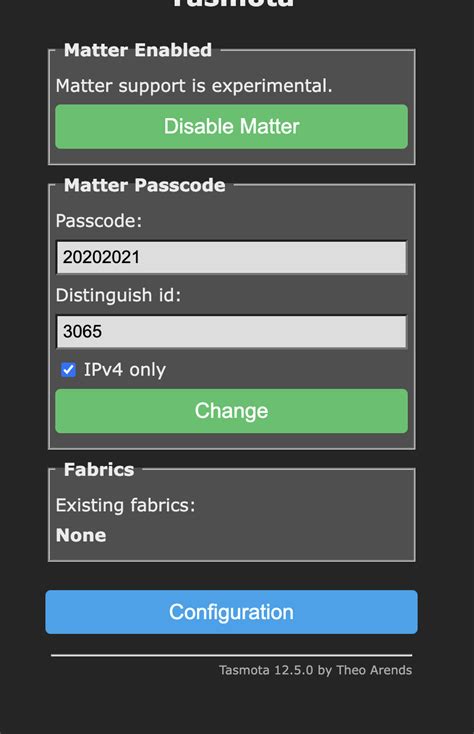 Adventures With Matter Protocol On Tasmota Arendst Tasmota Discussion 17872 GitHub