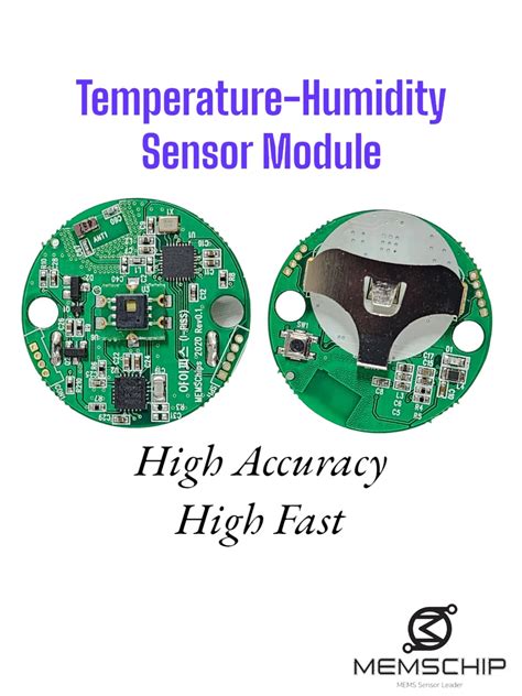 High Precision Pcb Type Digital Temperature And Humidity Bluetooth Based Sensor Module Buy