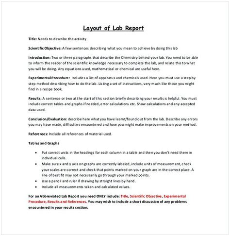 exemplary how to write a lab report with multiple experiments work