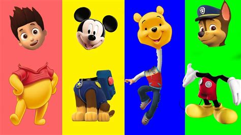 Mickey Mouse Wrong Heads