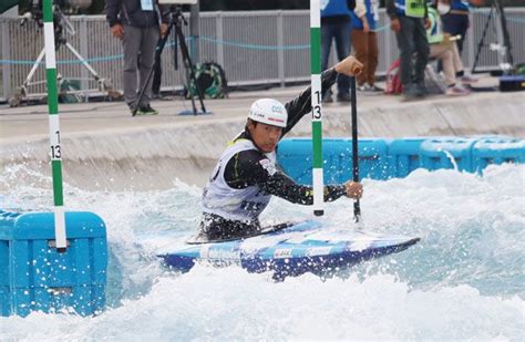 カヌー・スラロームの日本選手権・男子カナディ：カヌー・羽根田卓也 写真特集：時事ドットコム