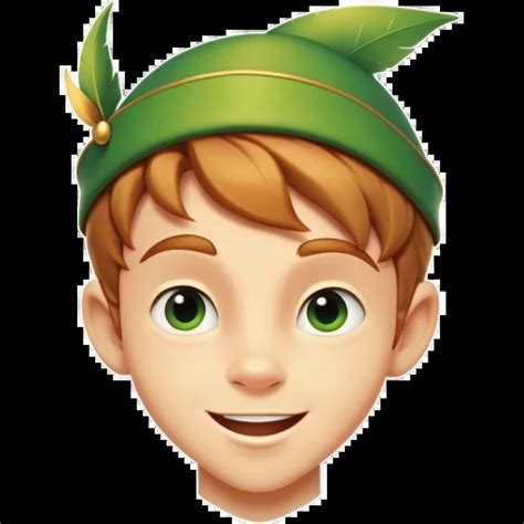 Cinematic Realistic Peter Pan Portrait Head Tilted Dramatically With An Exaggeratedly Amused