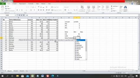 Rumus Excel Hitung Nama Rumus Menghitung Jumlah Data Unik Dengan Porn