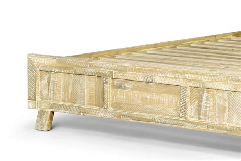 Akaroa Solid Acacia Wood Bedframe In Queenkingsuper King Size