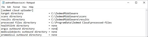 Middleware Install Zedmed