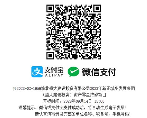 2023年新正城乡发展集团盛大建设投资资产零星维修项目招标公告 烈山区人民政府