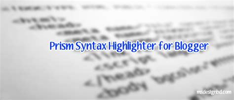 Install Syntax Code Highlighter In Blogger