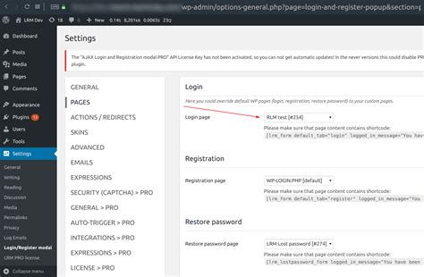 How To Create Custom Loginregistration And Restore Password Pages Ajax Login Registration Modal
