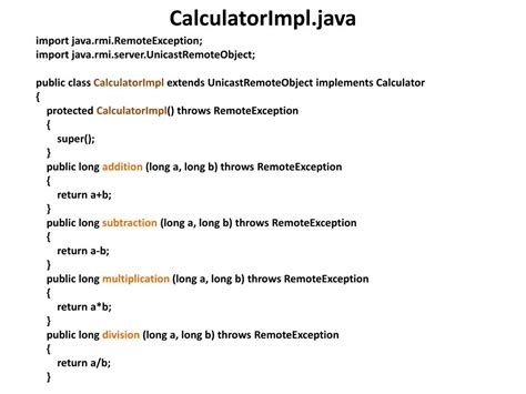 Ppt Rmi Naming Service Serialization And Internationalization